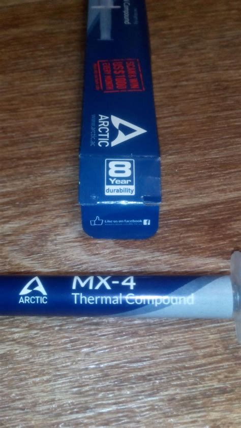 Термопаста Arctic Cooling MX-4 Thermal Compound 4-gramm ACTCP00002B ...