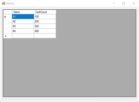Winforms C Display Data From Program To DataGridView Stack Overflow