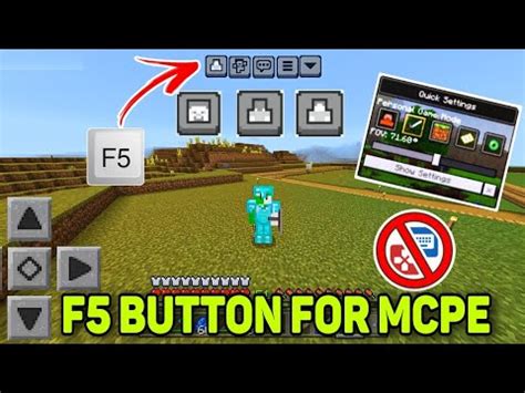 Finally F Button Released For Minecraft PE YouTube