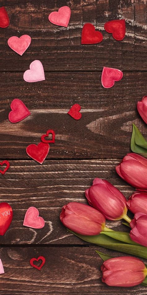 Завантажити шпалери на робочий стіл ПК День Святого Валентина Натюрморт Квітка Свято Серце