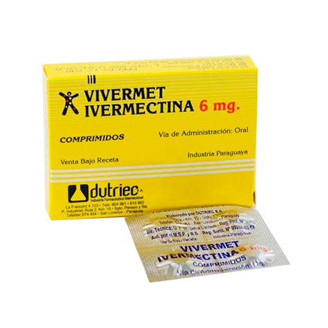 Ivermectina 6mg Generico X Comprimido— Farmacorp