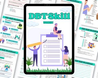 DBT Cheat Sheet DBT Skills Dialectical Behavior Therapy Borderline Personality Disorder BPD