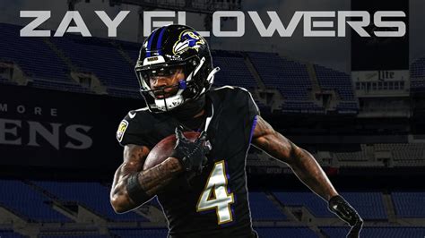 Zay Flowers Highlights Baltimore Ravens Wr Youtube