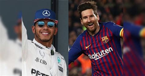 Laureus World Sportsman Of Year Award Lionel Messi And Lewis Hamilton