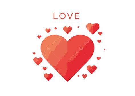 Linked Hearts Vector Valentine Heart Valentine Heart Png And Vector