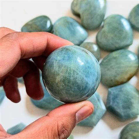Aquamarine Sphere Grade Top At Best Price In Jaipur Molten Lava Gems