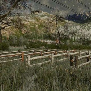 Tree Trunk Fences V1 0 FS22 Mod Farming Simulator 22 Mod