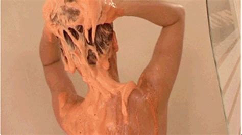 Orange Lather Experiment 01 High Res Homemade Fetishes By Delicia