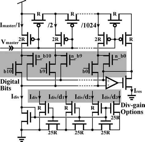 Bias Generator Circuit The Top Half Of The Circuit Forms A Pmos