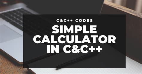 How To Make A Simple Calculator Using C Switch Command