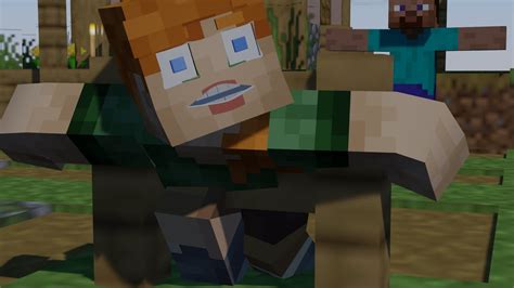 Steve Im Stucκ Minecraft Animation Youtube