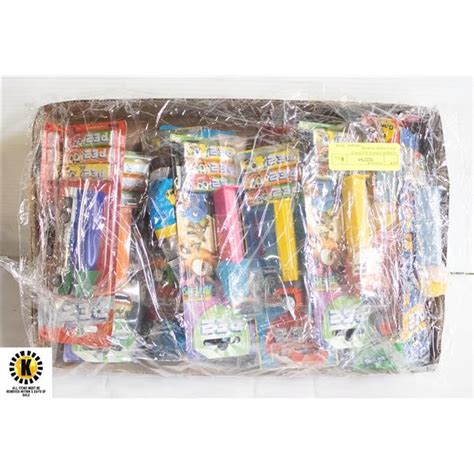 Various Packaged Pez Including Power