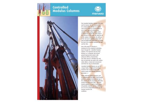 Controlled Modulus Columns