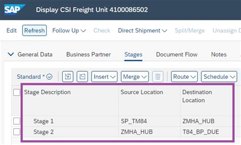 Incoterm Location In Freight Unit Stage Building O Sap Community