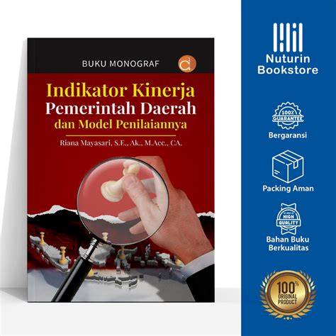 Monograph Book On Regional Government Performance Indicators And