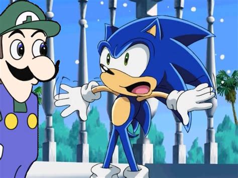Sonic Meets Weegee By Mnhplayz On Deviantart