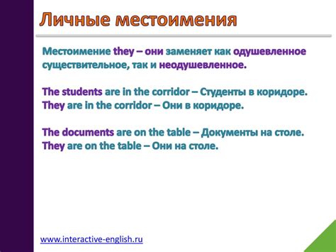 Личные и притяжательные местоимения презентация онлайн
