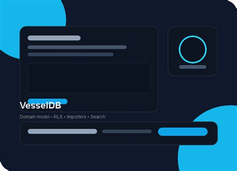 Vesseldb — Maritime Vessel Database Project Kody Dennon