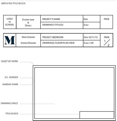 Engineering Drawing Title Block Examples At Lorelei Rios Blog