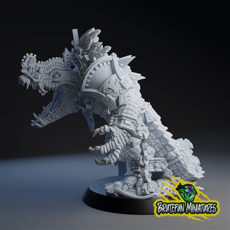 3d File Fantasy Football Croc Star Player Presupported 🏈・3d Printing