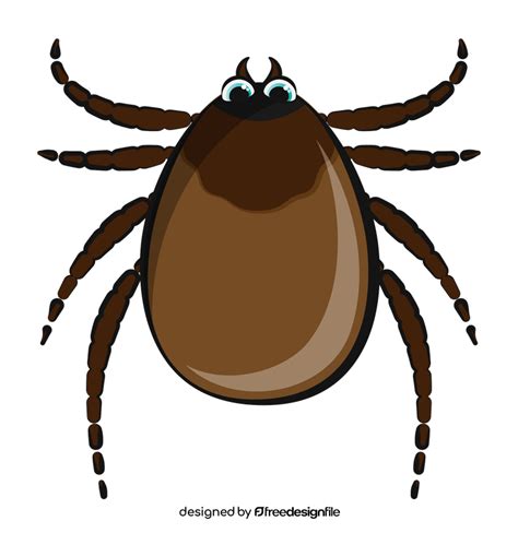 Tick Bug Insect Cartoon Clipart Free Download