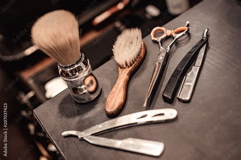 Barber Tools Art