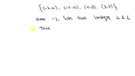 SOLVED State The Domain And Range For Each Relation Then Determine Whether Each Relation