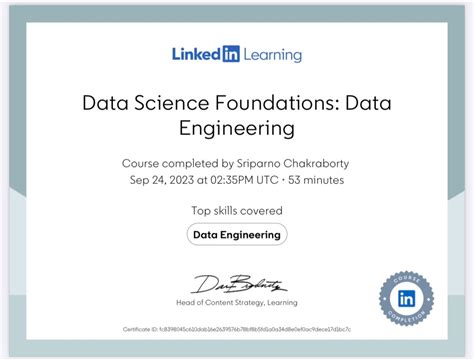 Completed Data Science Foundations Sriparno Chakraborty Posted On The
