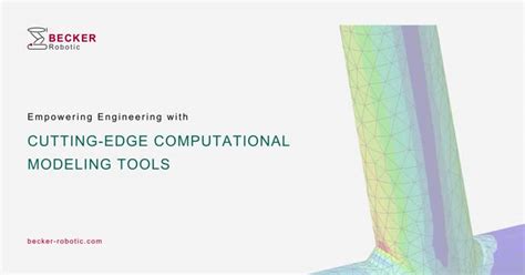 Video Becker Robotic On Linkedin Computationalmodeling Fea Fva Optimizedesigns