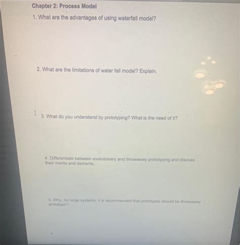 Solved Chapter 3 Requirement Analysis 1 What Do You