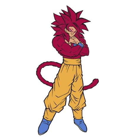 Dragon Ball Daima Super Saiyan 4 Goku Full Body By Coolsnorlax On Deviantart
