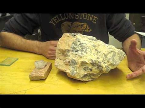 Identifying Pegmatite YouTube