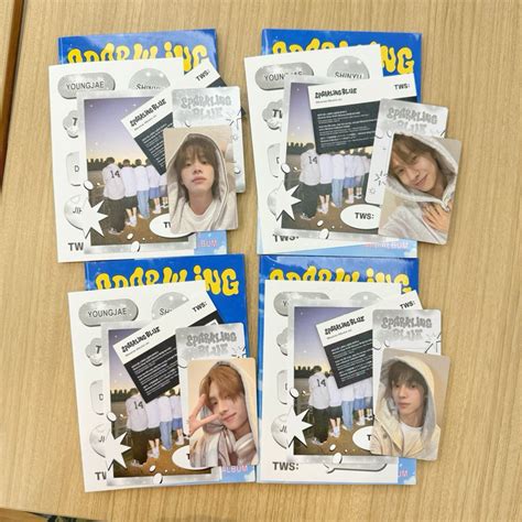 Jual Album Tws Sparkling Blue Plot Twist Pc Shinyu Hanjin Kyungmin