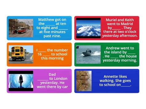 Go Getter 2 Unit 7 1 Flip Tiles