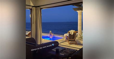 Brooks Nader And Sister Go Topless In Pool While On Vacation Photos