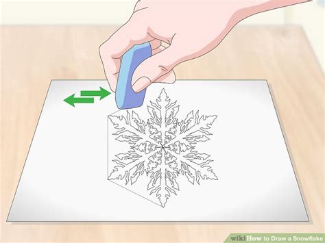 How To Draw A Snowflake 6 Steps With Pictures WikiHow