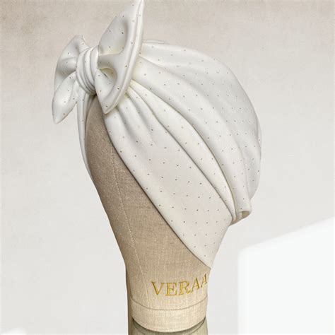 Removable Bow Turban Veraa London