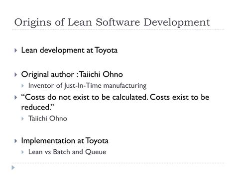 ppt lean software development powerpoint presentation free download