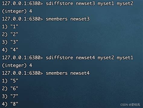 redis基础数据类型之 set 基础篇 redis set返回指定数量数据 csdn博客
