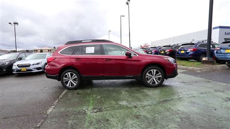 2018 Subaru Outback 25i Limited Crimson Red Pearl J3233351 Kent