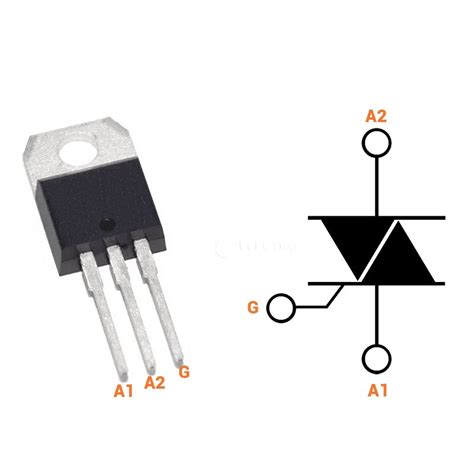 Bt136 600e Triac 600v 4a 10ma