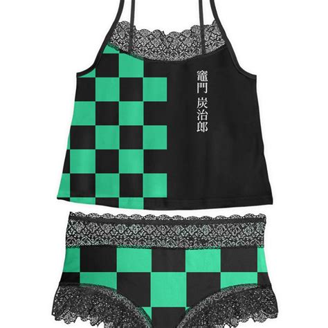Tanjiro Fashion Ladies Night Wear Fandomaniax