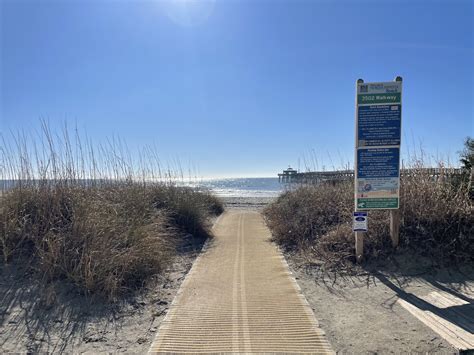 Beach Access Mat Locations In Myrtle Beach For Wheelchairs Beach Accessibility
