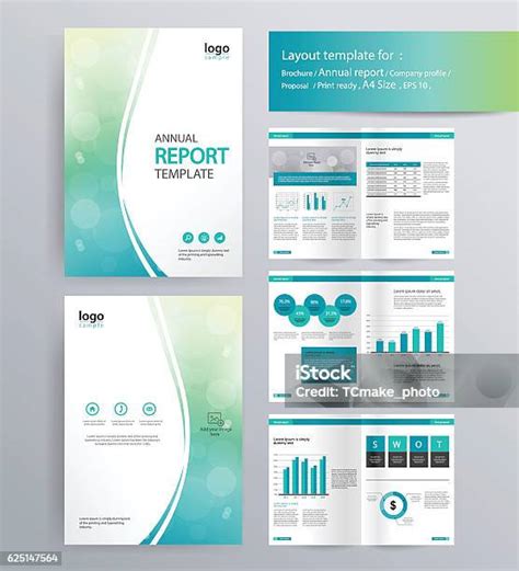 회사 프로필 연례 보고서 및 브로셔 레이아웃 템플릿에 대한 페이지 레이아웃입니다 설계도에 대한 스톡 벡터 아트 및 기타 이미지 설계도 디자인 보고서 Istock