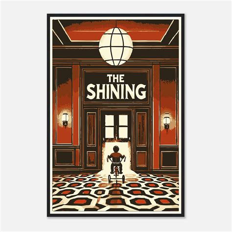 The Shining Movie Poster Vintage Movie Poster Horror Movie Poster 2