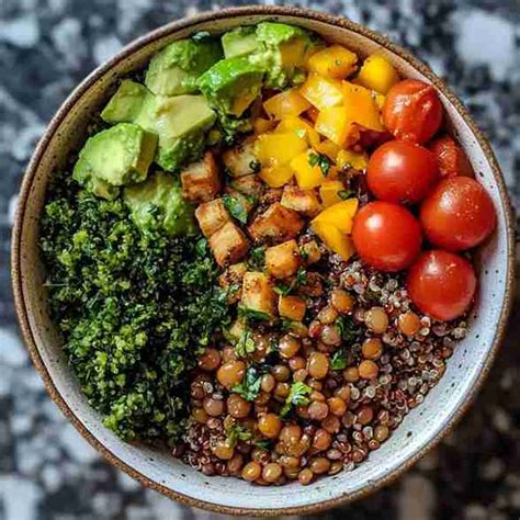 16 Protein Packed Lentil Veggie Bowl I Keto Mom Best And Easy Low