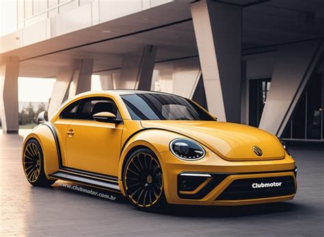 Novo Fusca 2025 O Clássico Da Vw Ressurge Com Visual Incrível