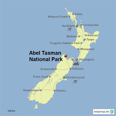 Stepmap Neuseeland Abel Tasman
