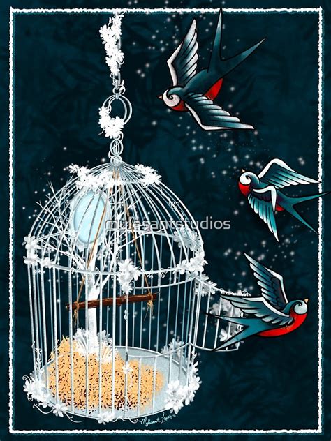 Caged Bird Art