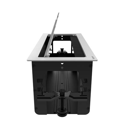 Empty Access Table Box White Table Boxes And Retractors Furniture